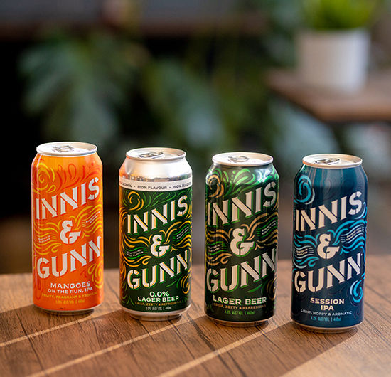 New Look for Our Lager Beer | Innis & Gunn